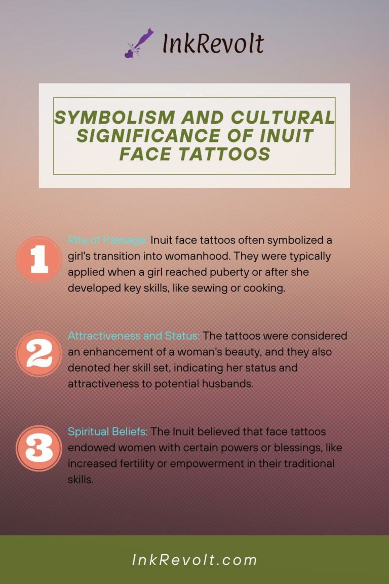 What Do Inuit Face Tattoos Mean? - Ink Revolt