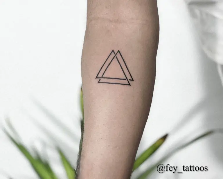 What Does A Triangle Tattoo Mean? Unveiling The Symbolism