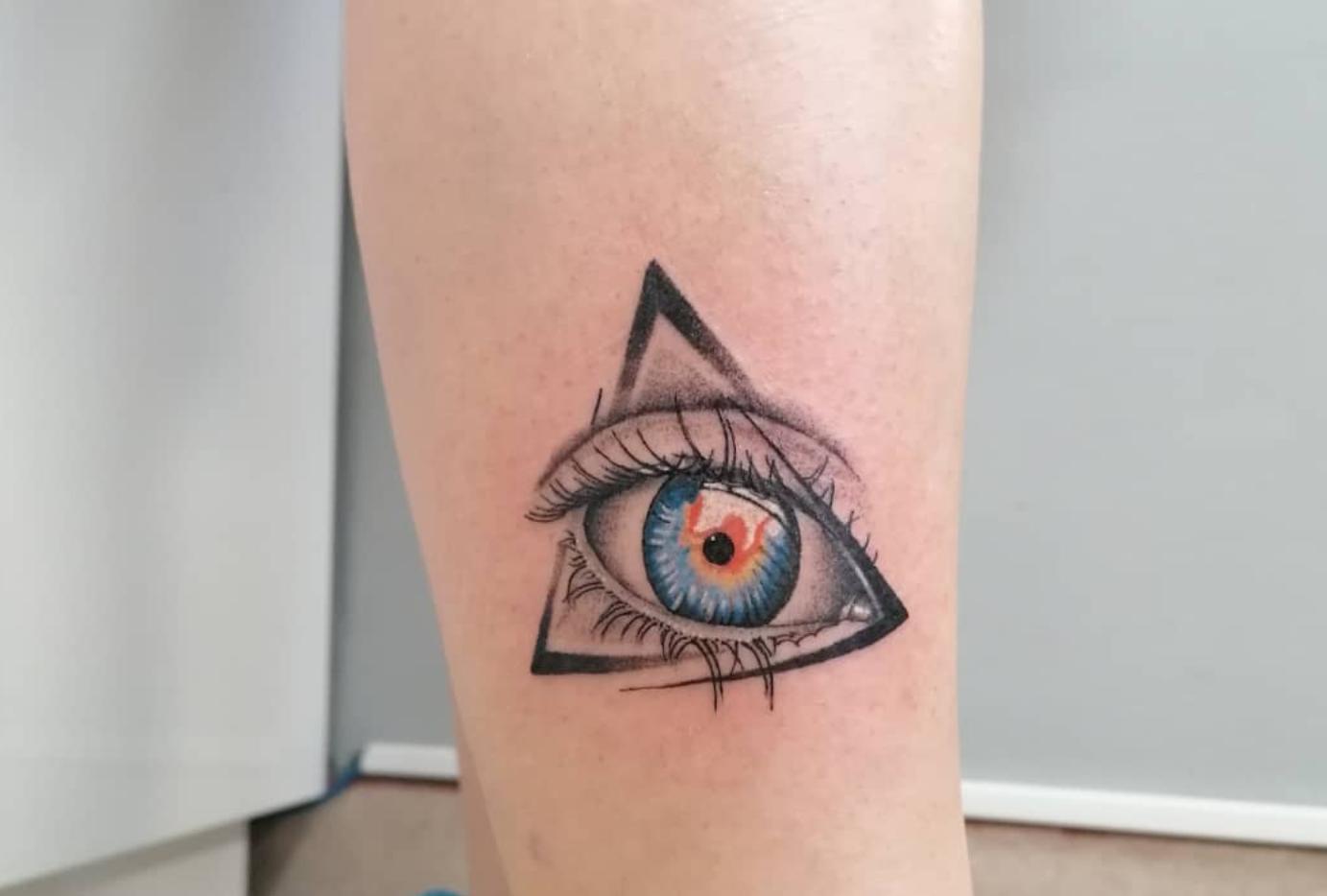 Triangle With The Eye Tattoo: [Meaning, Origin, & Symbolism]