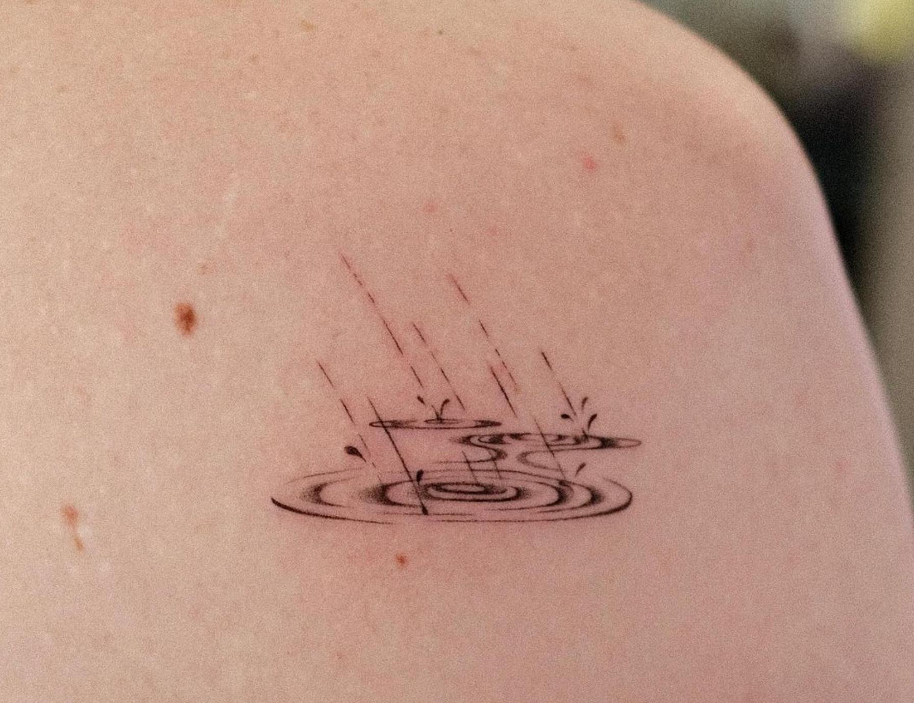 Raindrop Tattoo Meaning Explained - Ink Revolt